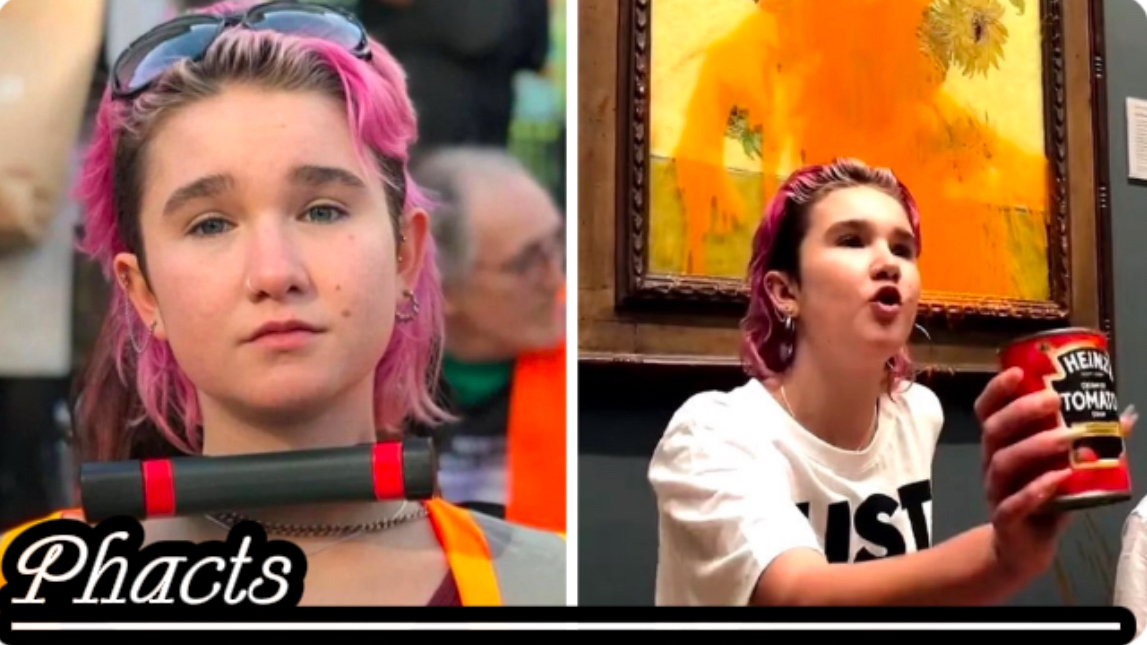 Phoebe Plummer and the Van Gogh Soup Protest - PHACTS