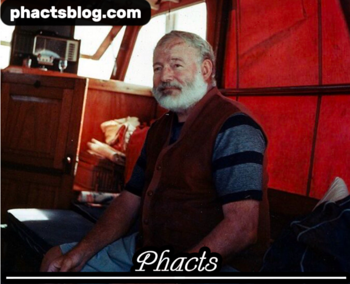 The 1954 Plane Crashes of Ernest Hemingway & His Bottle of Gin - PHACTS